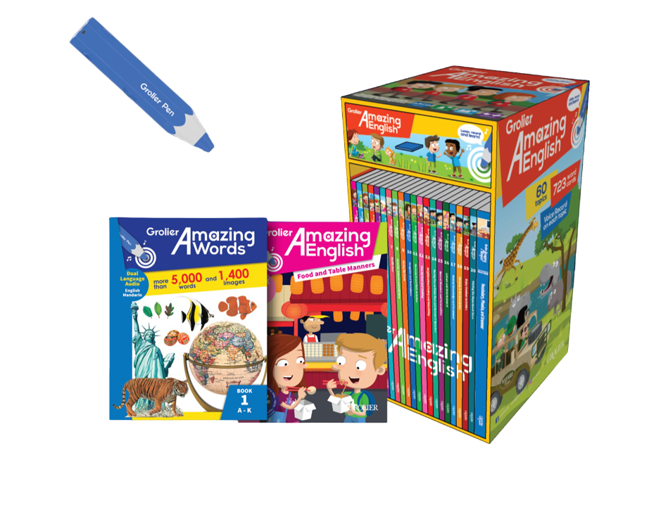 Grolier Amazing English - Kamonkids